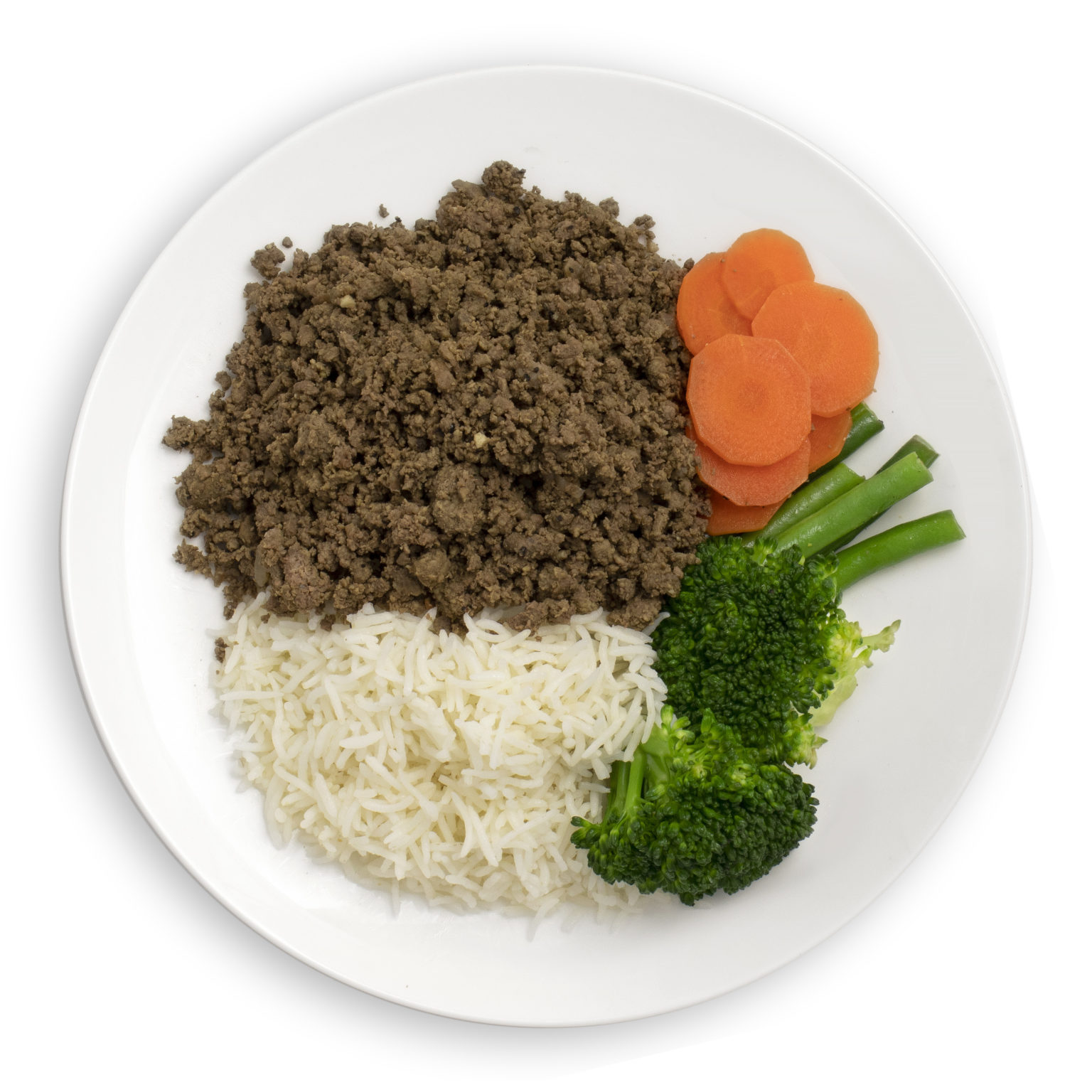 Beef Mince with Basmati Rice and Mixed Vegetables - Muscle Chow
